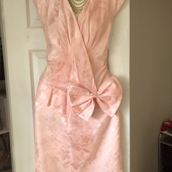 Scarlett | Dresses | Vintage 985 Pink Dress | Poshmark